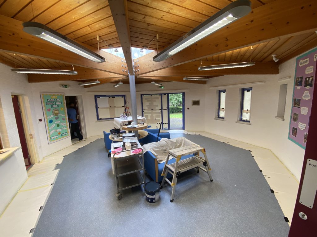 Brushing up the Future Warren Hub! | Volunteer First